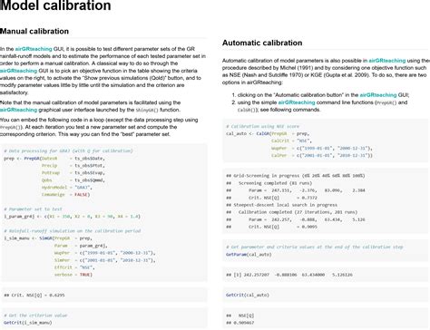 Hess Airgrteaching An Open Source Tool For Teaching Hydrological Modeling With R