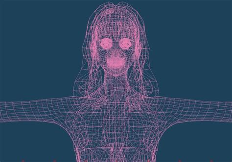 Unity Humanoid Model Female 031 Free 3d Model Animated Rigged Cgtrader