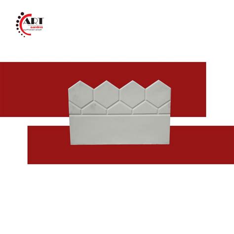 Llc Decorative Tiles შპს დეკორატიული ფილები თეთრი ბორდიური სამკუთხედი თავით