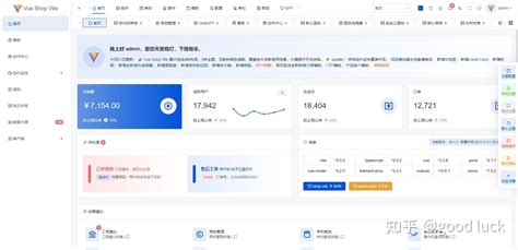 Vue Shop Vite官网、vue Admin Plus官网、前端框架、演示地址、源码、文档 知乎