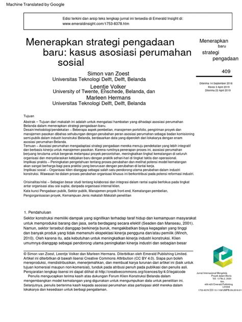 Implementing A New Procurement Strategy Pdf