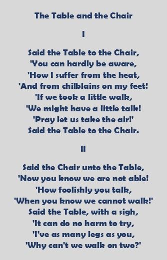 Poems Of Edward Lear Poemas En Inglés Voy Aprender Inglés