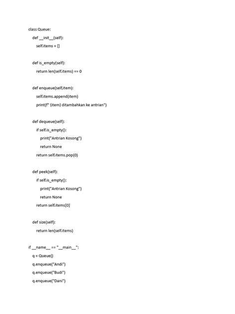 Python Queue Implementation Guide Pdf