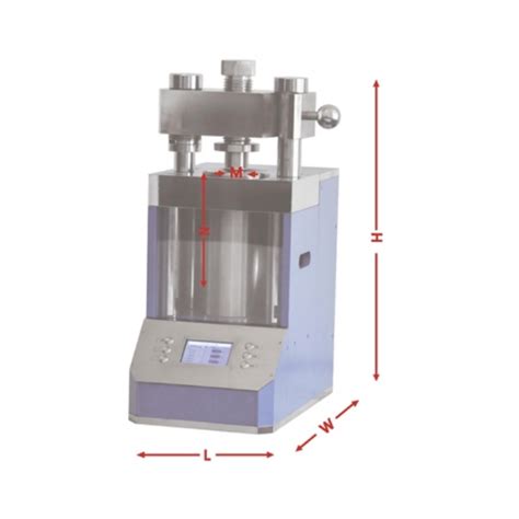 Lab 40t 200c Hot Isostatic Pressing Equipment With 7 Inch Lcd Screen