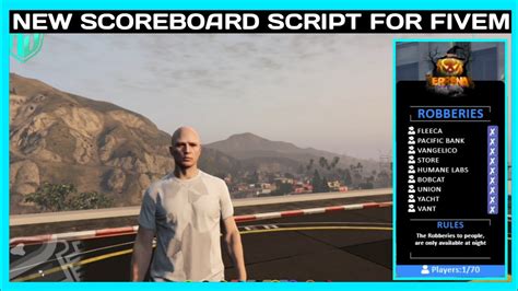 New Scoreboard Script Free Fivem Roleplay Scripts Fivem Tutorial 2023 Mj Development