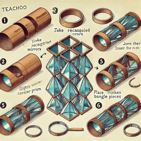 Describe The Construction Of A Kaleidoscope Class 8 Light Teachoo