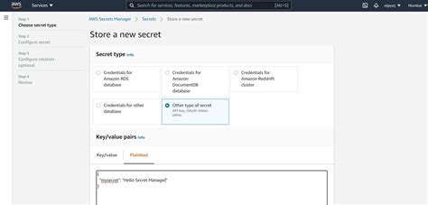 How To Create A Secret In Aws Secrets Manager The Full Stack Developer