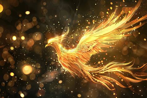 飞翔的凤凰插画图片下载 正版图片601289506 摄图网