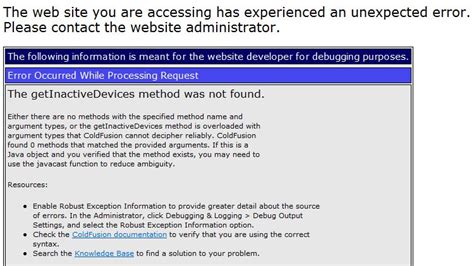Solved Apns Getinactivedevices Using Coldfusion And Java Experts