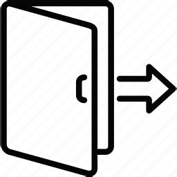 Exit Logout Sign Icon Download On Iconfinder