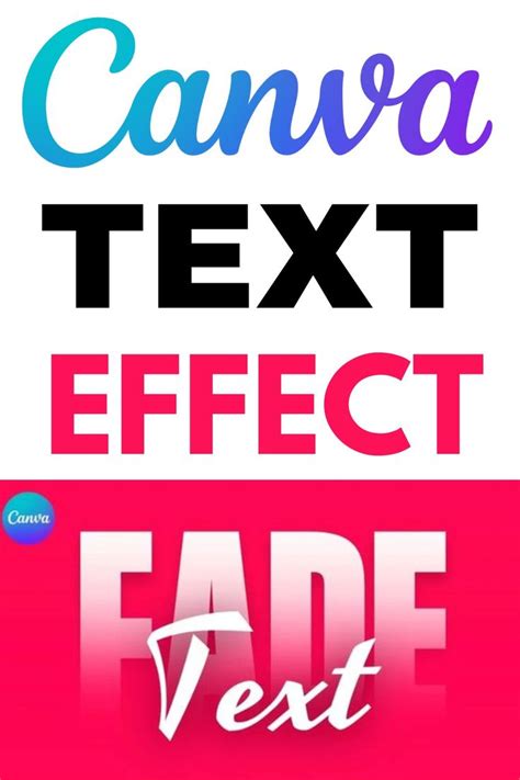 Text Effect Tutorial In Canva