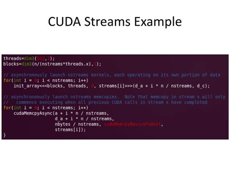 Ppt Intermediate Gpgpu Programming In Cuda Powerpoint Presentation