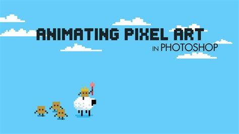 Animating Pixel Art In Photoshop Pixel Animation Pixel Art