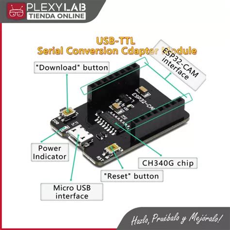 Módulo Esp32 Cam 2mp Wifi Bluetooth Antena Externa Grabador En Venta