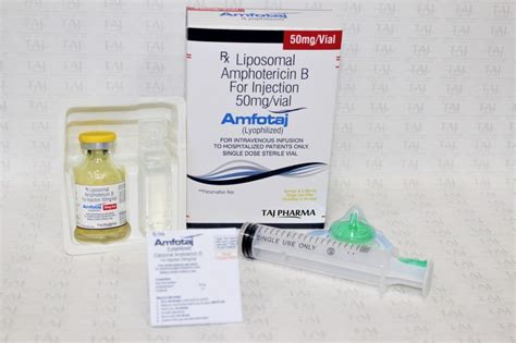 Liposomal Amphotericin B For Injection 50mg Manufacturer India