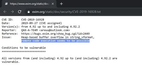 New Critical Exim Flaw Exposes Email Servers To Remote Attacks — Patch