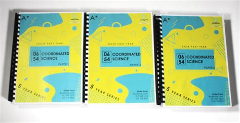 Igcse Coordinated Science 0654 5yr3v Buukbook