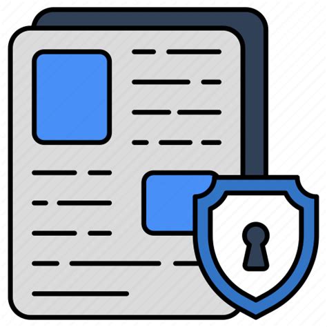 Secure File Secure Document File Security File Protection File Safety Icon Download On