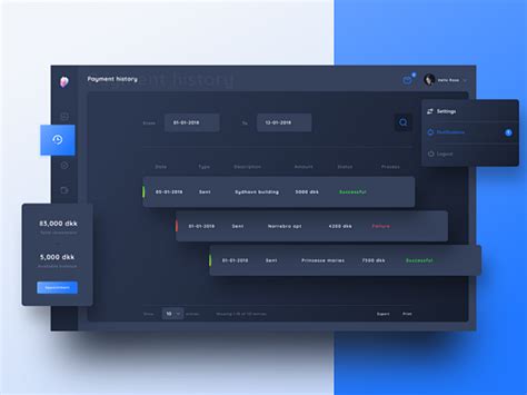 Ui B端设计 后台系统 Dashboard 深色模式