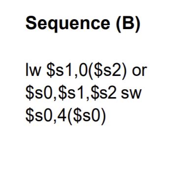 Solved Problem 3 10 Points For Each Sequence Of Chegg Com