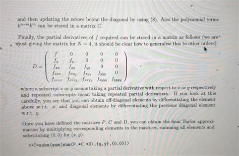 3 Taylor Series For Functions Of Two Variables For A
