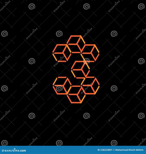 The Number 3 Cube With The Arrangement Of The Cubes Forming The Number 3 Is Used As A Symbol Of