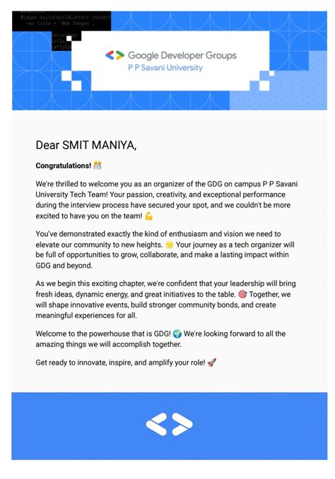 Smit Maniya On Linkedin Gdg Ppsavaniuniversity Webdevelopment Communitybuilding Techleadership