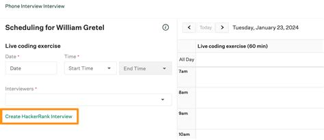 HackerRank Interview Integration Greenhouse Support