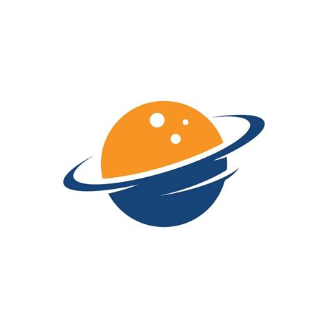 Planet Logo Icon Design Template Vector 7634185 Vector Art At Vecteezy