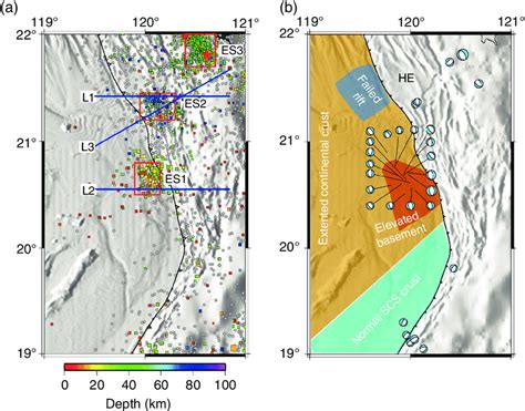 4 Seismicity Along The Northern Manila Subduction Zone And Its Relation