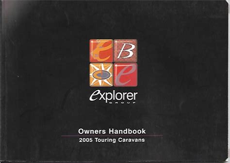 2005 Compass Caravan Owners Manual Handbook Caravan Archives