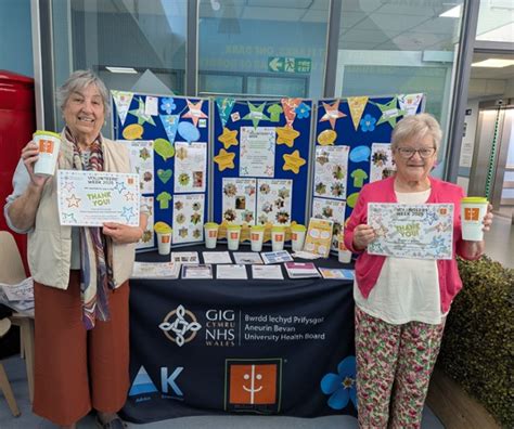 Wendy And Mary Volunteers Week Aneurin Bevan University Health Board