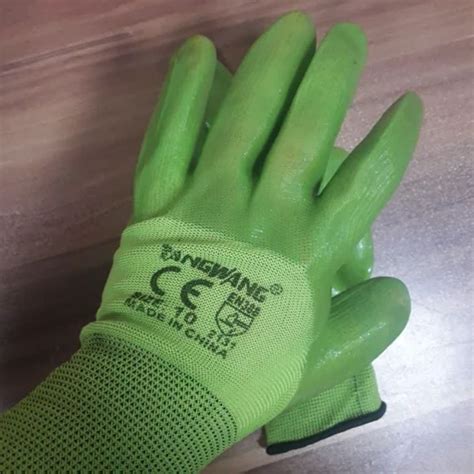 خرید و قیمت دستکش ژله ای تانگ وانگ سبز رنگ از غرفه ایمن پدیده