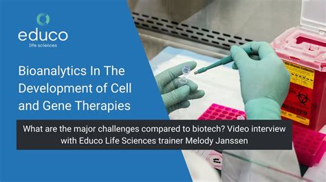 Bioanalytics In The Development Of Cell And Gene Therapies Youtube