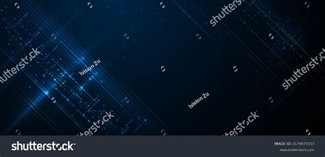 Vector Abstract Circuit Board Illustration High Stock Vector Royalty Free 2179473153