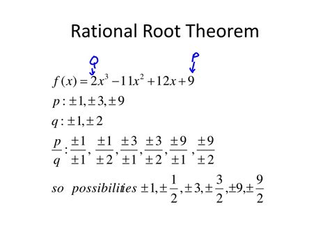 Ppt Rational Root And Complex Conjugates Theorem Powerpoint Presentation Id 6912465