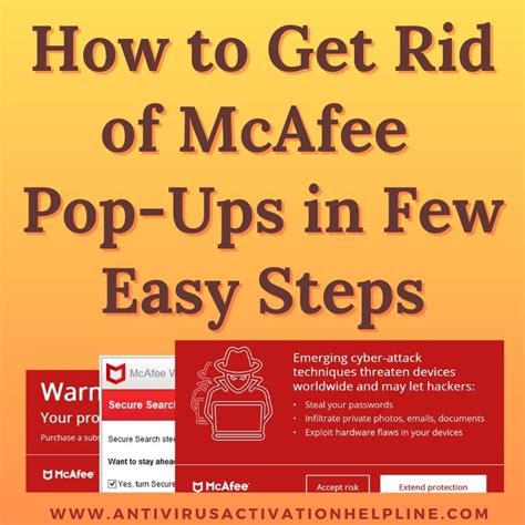 How To Get Rid Of Mcafee Pop Ups In Few Easy Steps Science Technology Nigeria