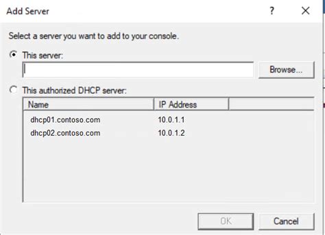 Dhcp Unauthorize Windows Dhcp Server Error