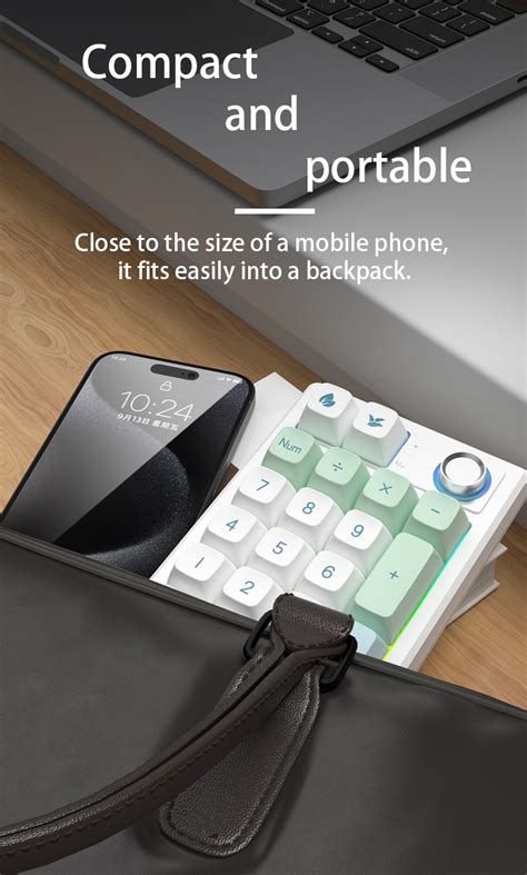 Keycool K แปนตวเลข Mechanical Numpad Gasket Mount Hot Swappable Bluetooth GHz Wired