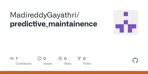 Predictive Maintainence Predictive Maintance System 1 Ipynb At Main · Madireddygayathri