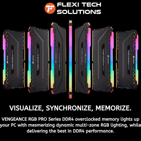 Corsair Vengeance Rgb Pro Ddr Black Gb Mhz Ram Flexi Tech