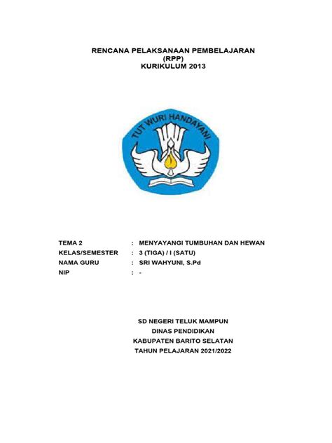 Sampul Rpp Pdf Karier And Perkembangan