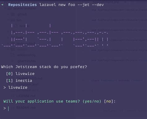 B C I T Laravel Installer H Tr T Ch H P Jetstream Topdev