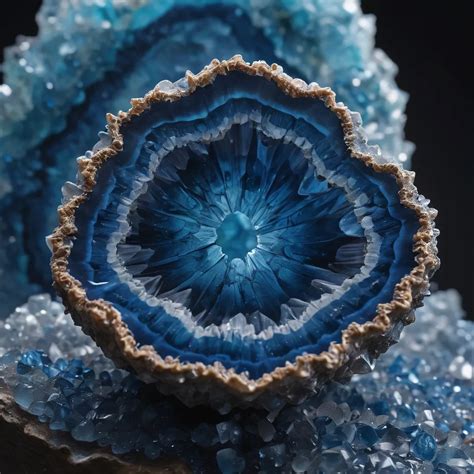 Exploring The Allure Of Blue Geode Crystals