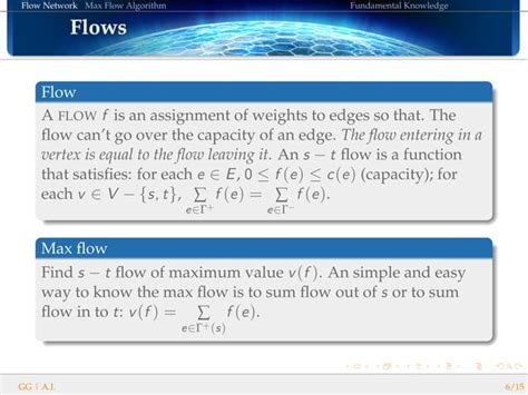 Max Flow Problem Pdf