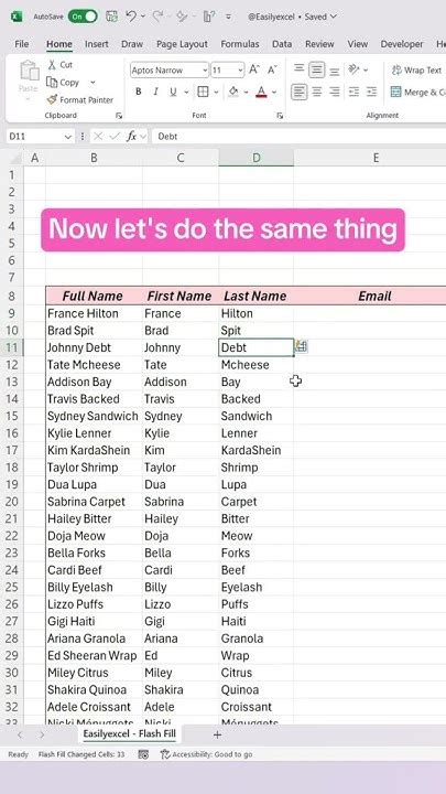 Did You Know This Excel Hack Exceltricksshorts Exceltips Excel