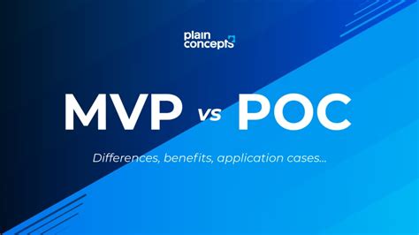 MVP vs POC Descubre qué significan sus diferencias beneficios