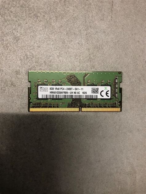 Sk Hynix Korea 8gb 1rx8 Pc4 2400t Sa1 11 Kaufen Auf Ricardo