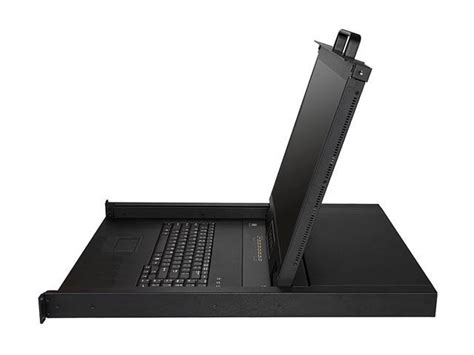 StarTech Com RKCONS1908K Rackmount KVM Console 1U 19in 8 Port KVM VGA KVM Rack Mount