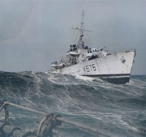 Hmcs Penetang A River Class Frigate That Served In The Canadian Navy